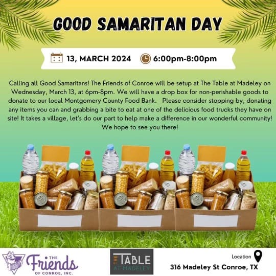 National Good Samaritan Day - Lake Conroe